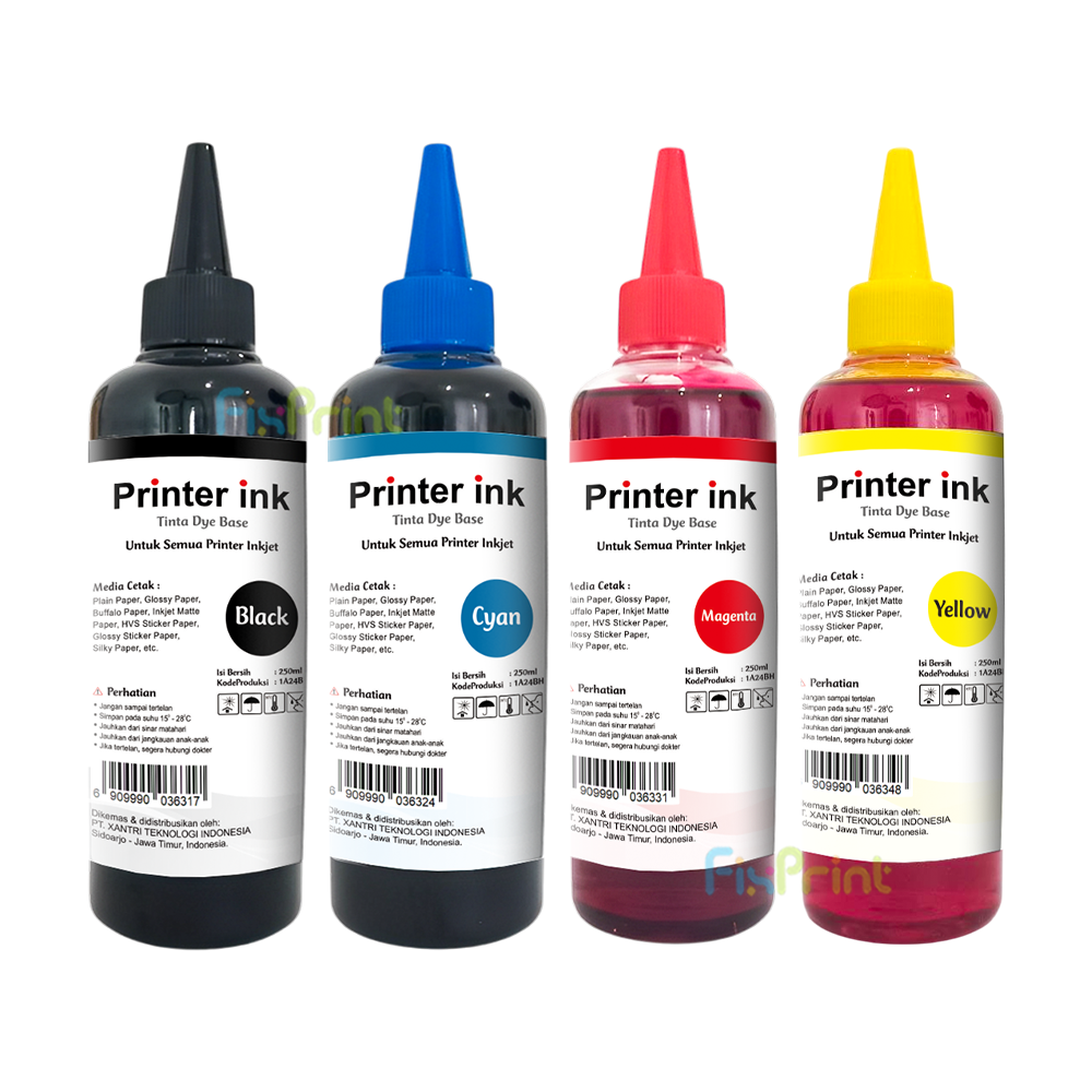 Printer Ink 250ml Yellow | fixprint